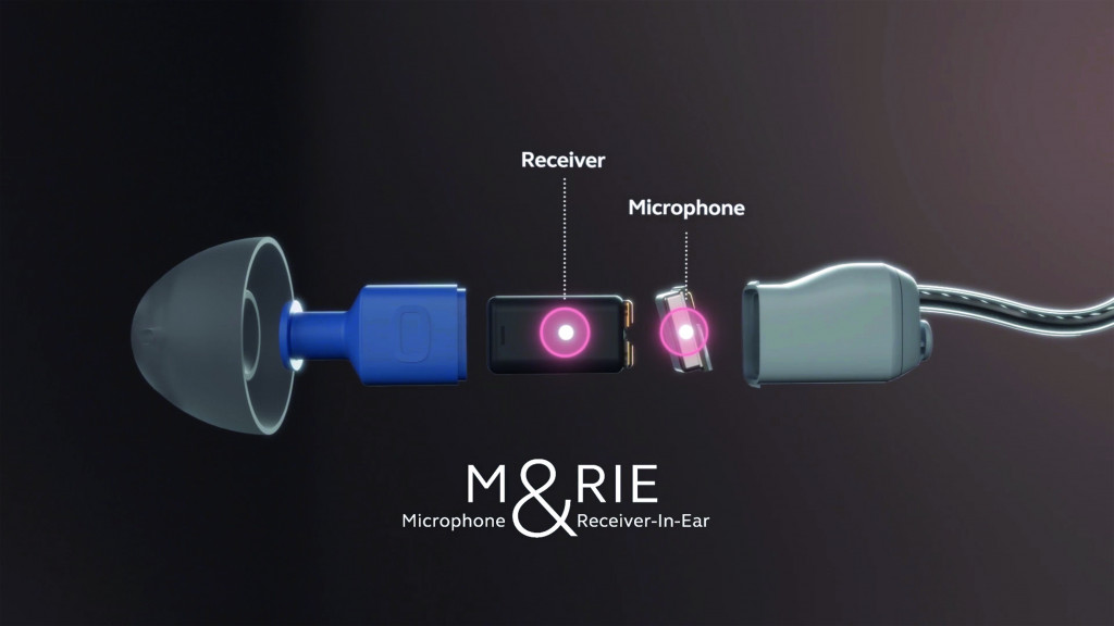 Hearing aid ReSound ONE with M&RIE