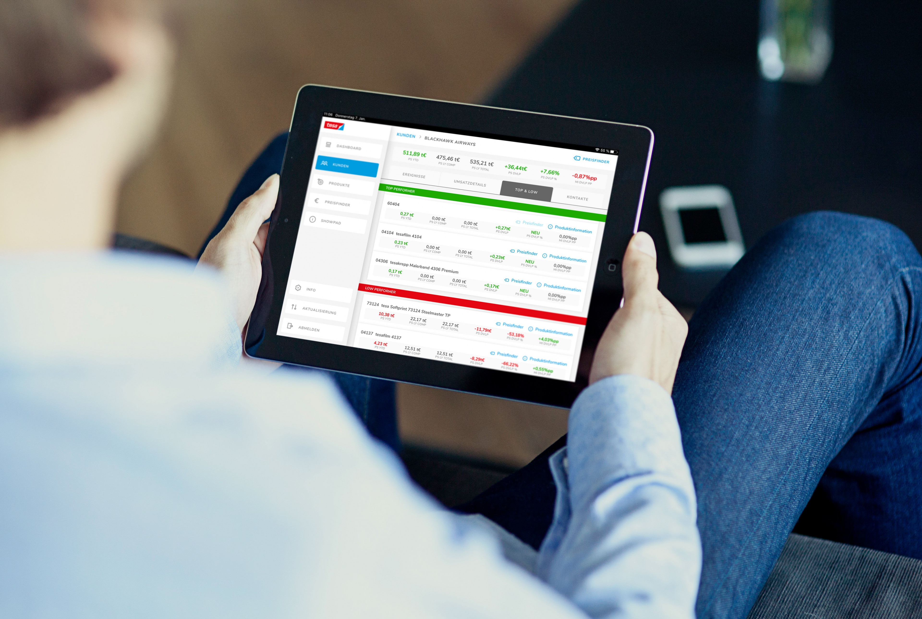 tesa FLOW — Digital sales support and pricing