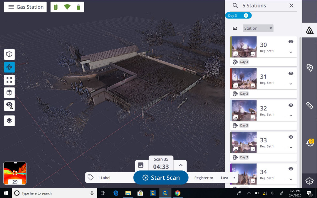 Trimble Perspective: software for 3D laser scanner control, data ...