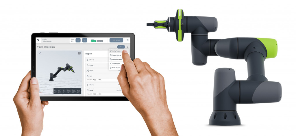 UI/UX design for the Collaborative Yuanda Robot