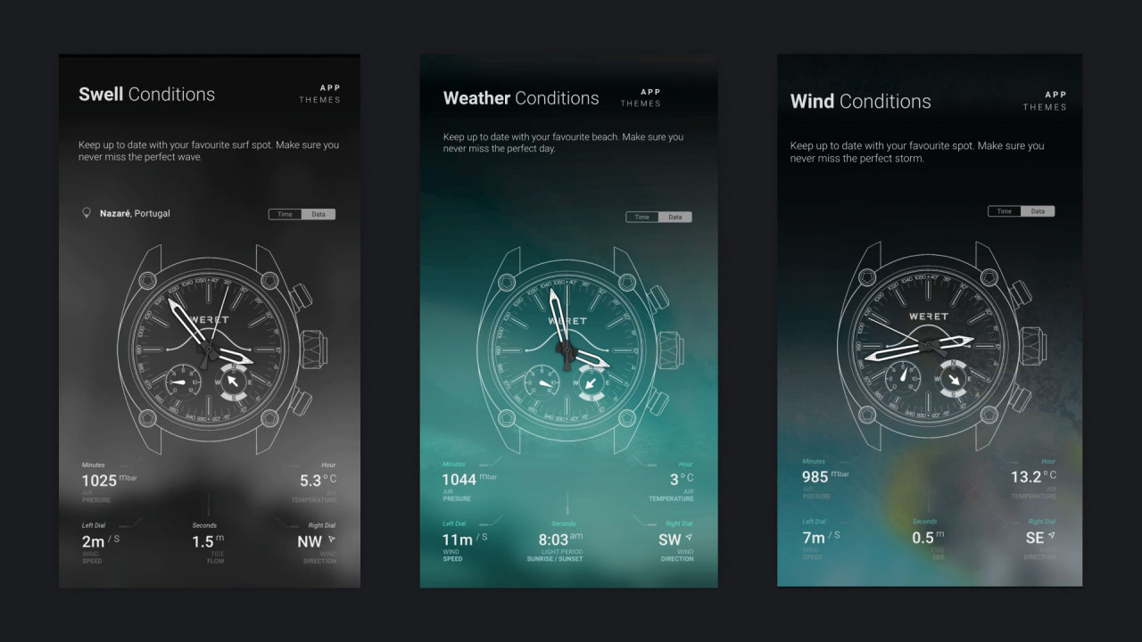 WERET Surfing Smart Watch